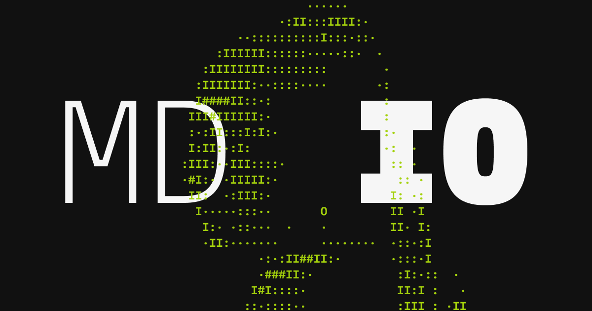 MD IO · Typeface Family by Mass-Driver™